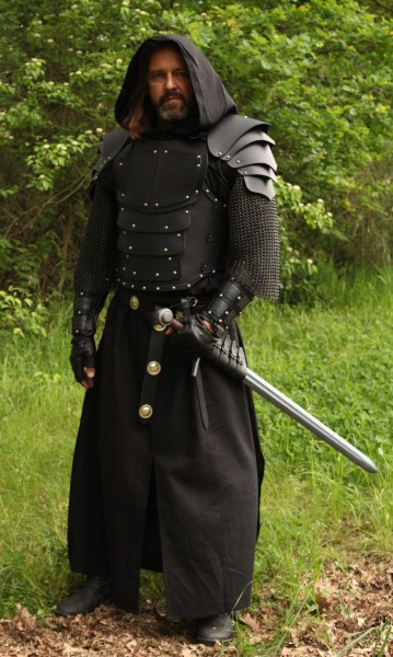 Armure en Cuir Cavalier Dragon commander en ligne chez larp-fashion.fr