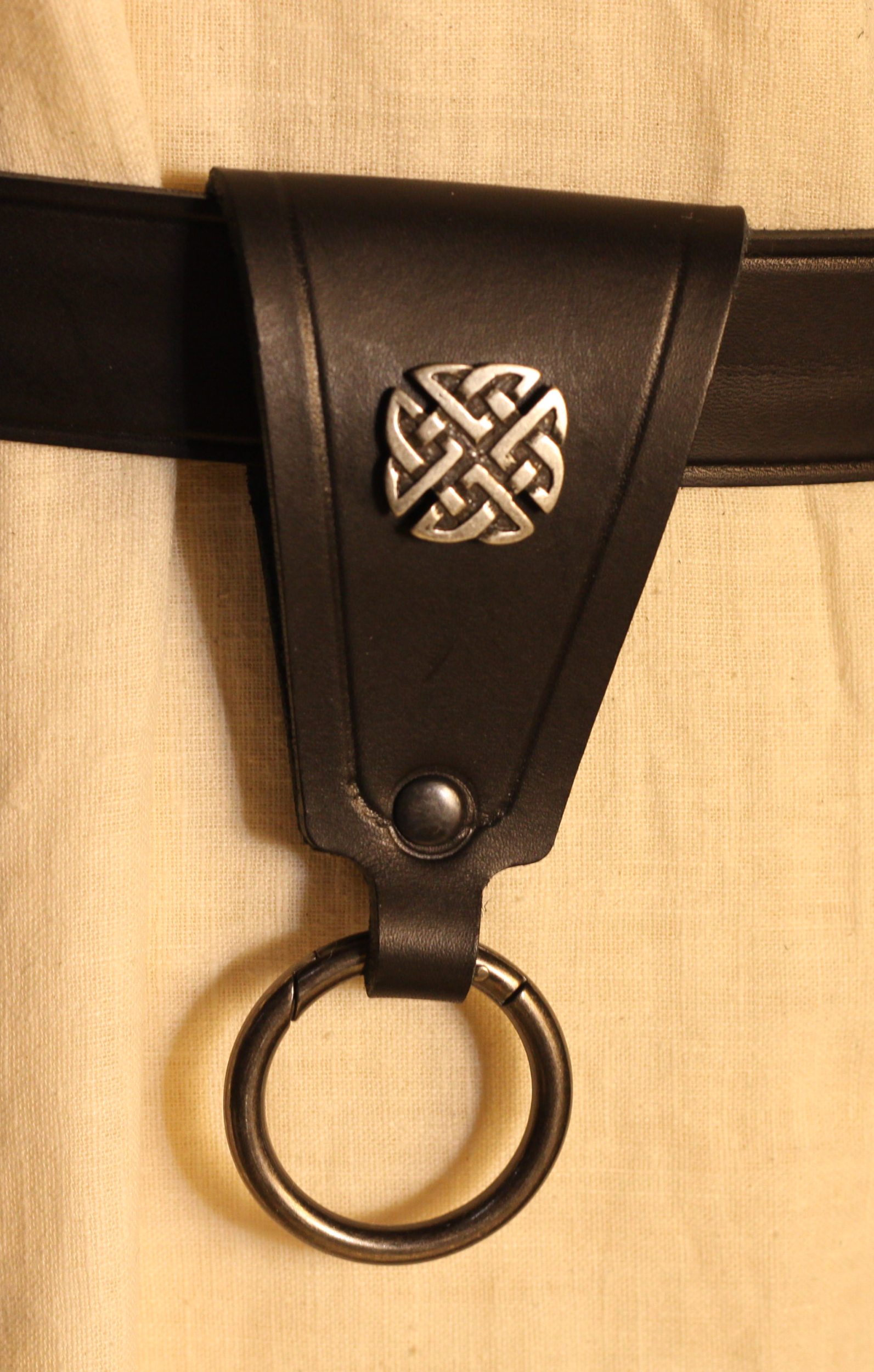 Belt Loop with Ring and Celtic Knotwork order online with larp-fashion ...