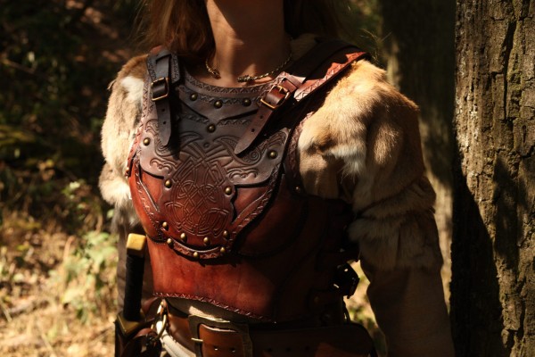 LARP Armour Shield Maiden Clan Chief order online with larp-fashion.co.uk