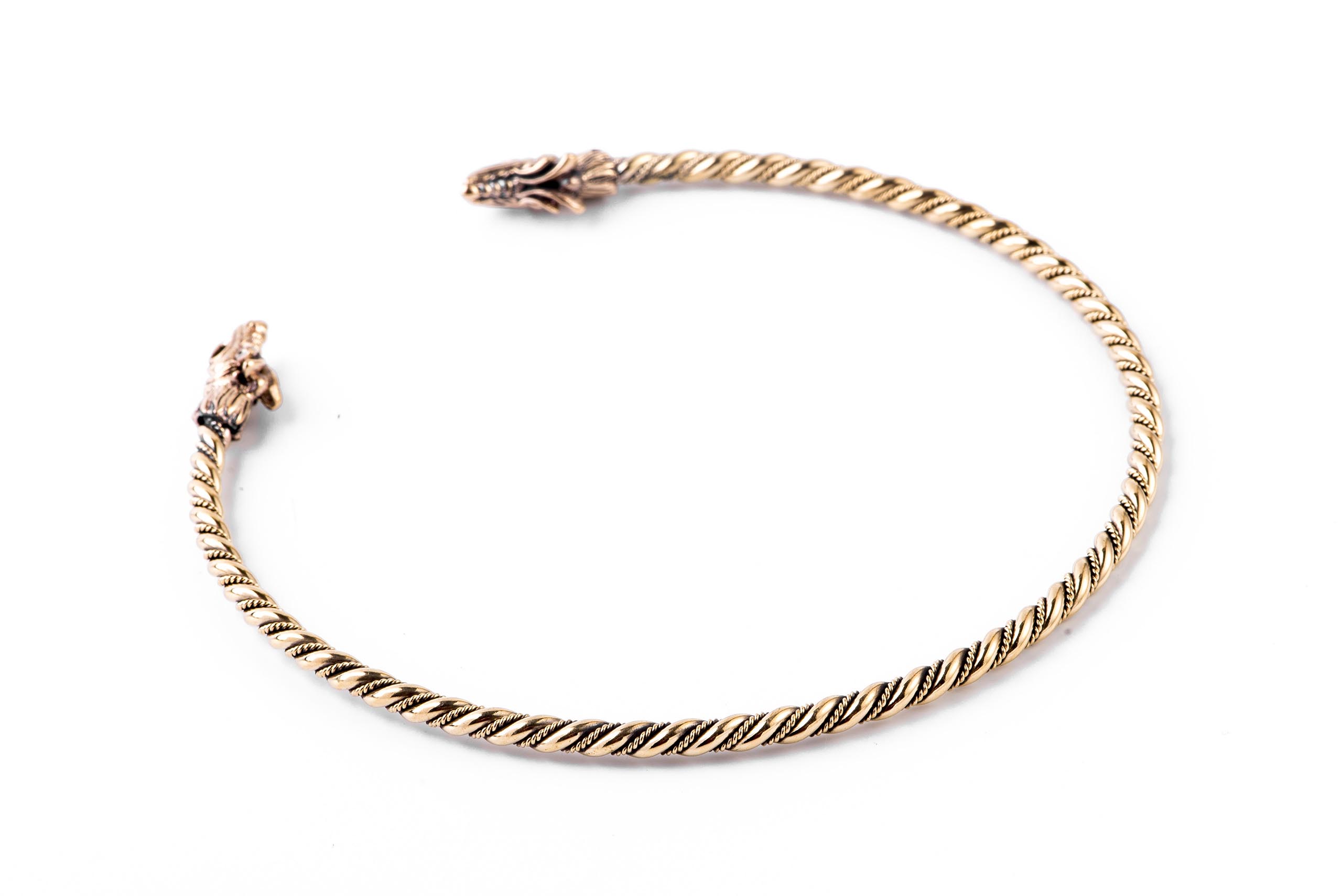 Viking Torque for Men, Bronze beställ på nätet - larp-fashion.se