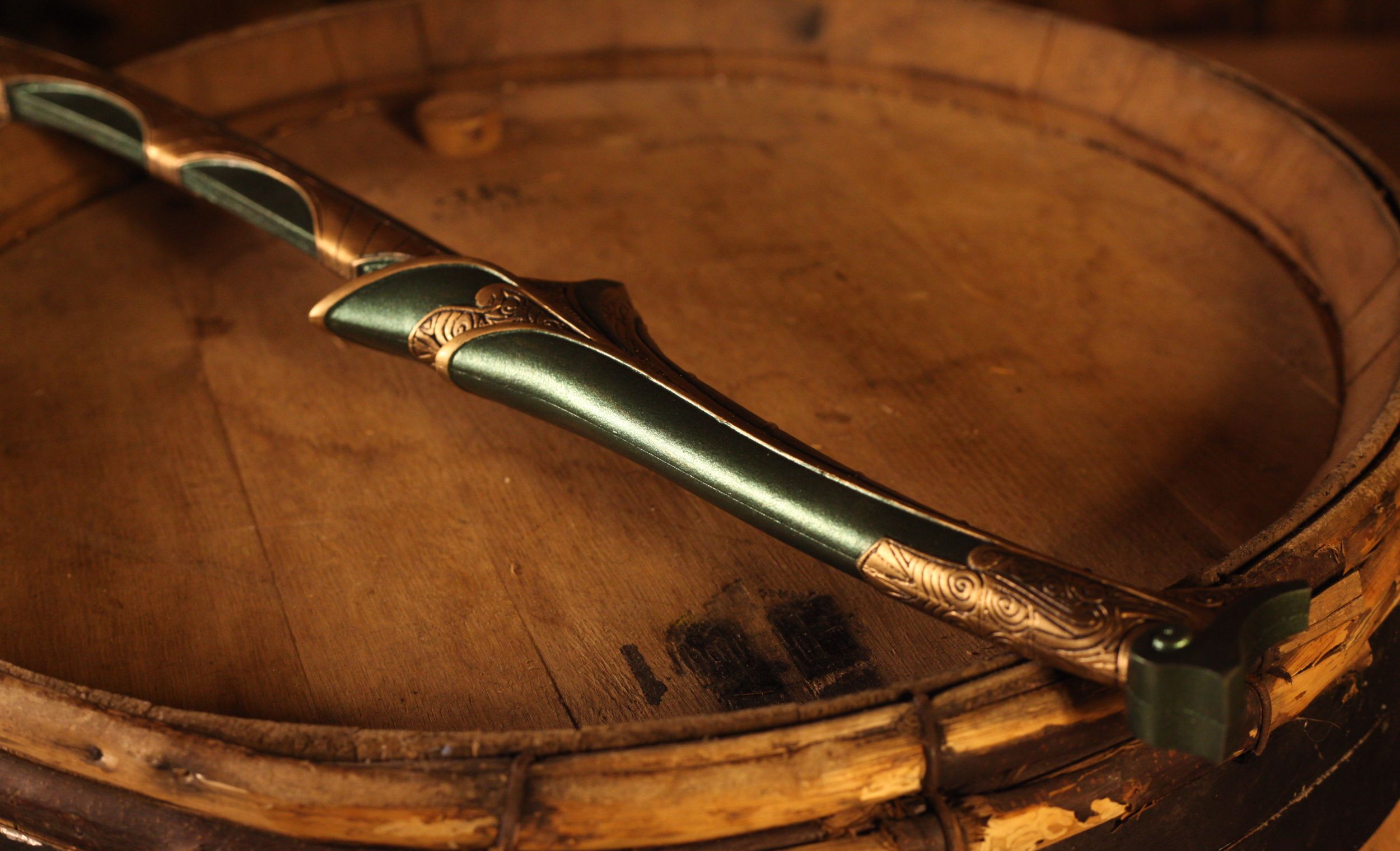 Elven Sword Nalandra Green 89cm order online with larp-fashion.co.uk