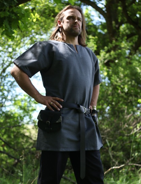 Traditional Short Sleeved Grey Aegir Tunic order online with larp ...