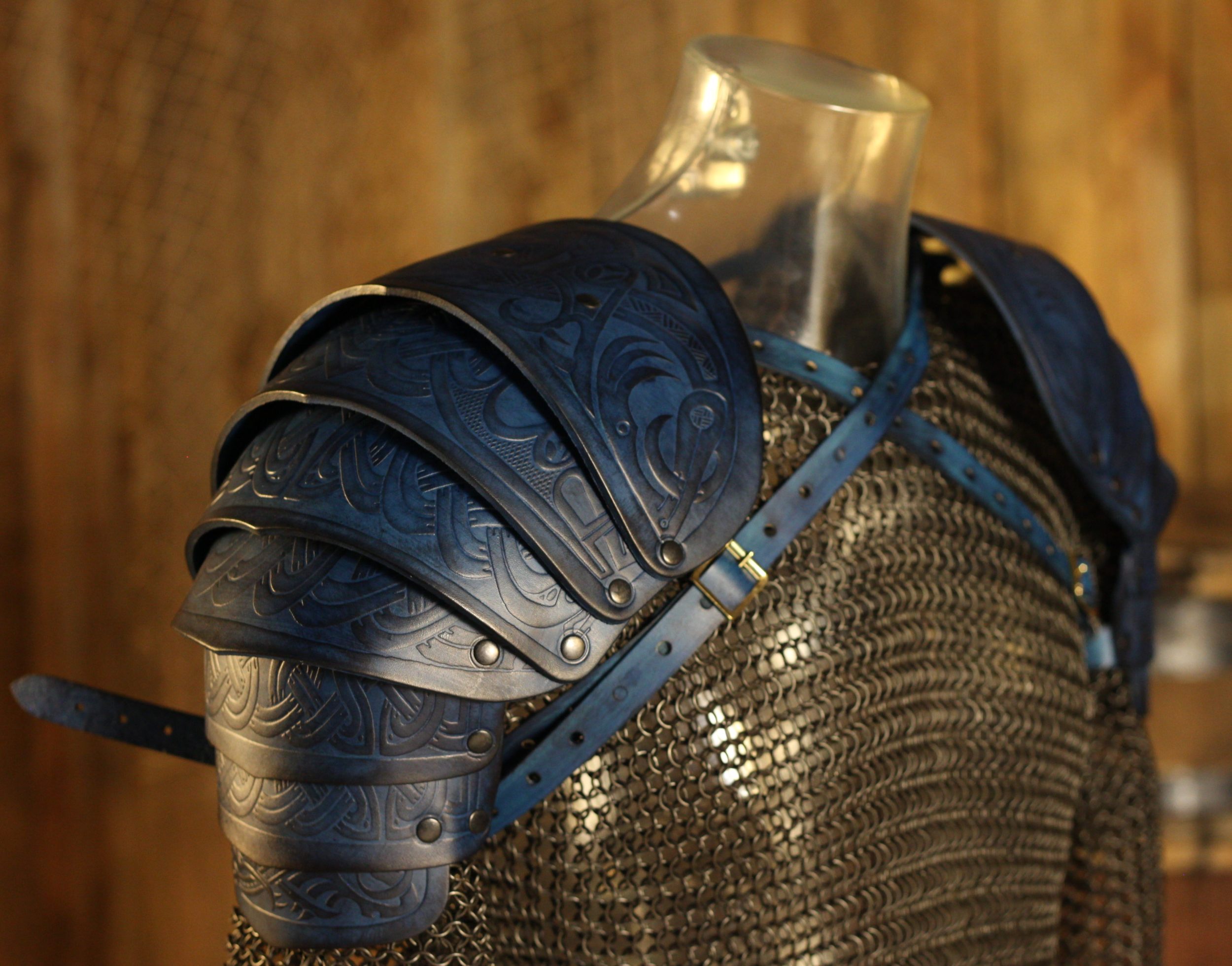 LARP Shoulder Armour Vendel order online with larp-fashion.co.uk