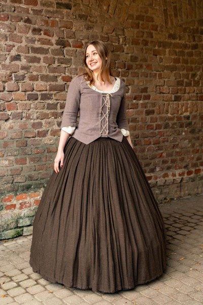 Bodice Jacket Maid, 18th/19th century order online with larp-fashion.co.uk